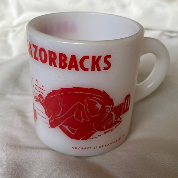 Vintage | Dining | Vintage Mug Arkansas Razorbacks Ad Craft Of Arkansas ...
